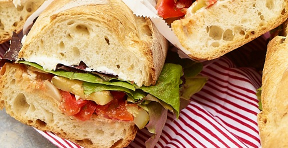 Ratatouille and Goat Cheese Subs Recipe - AOL