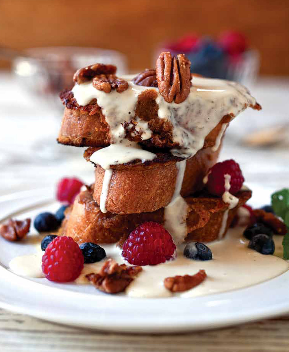 French Toast with Amaretto Crème Recipe - AOL