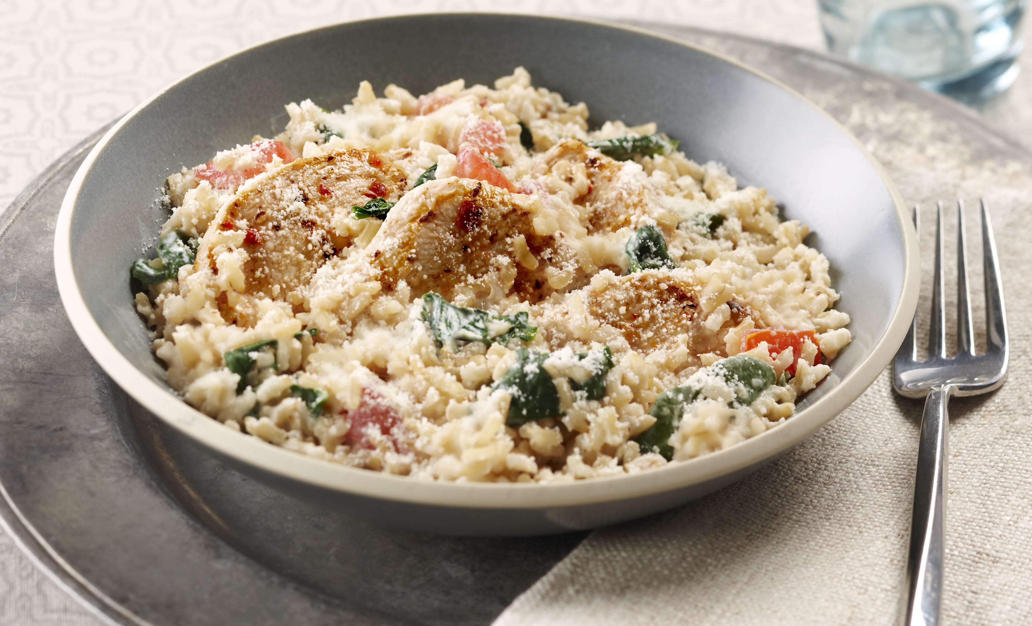Creamy Rice, Chicken And Spinach Dinner Recipe - AOL