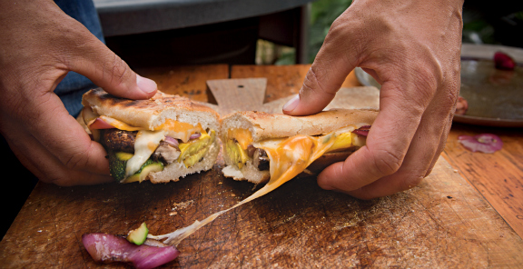 Grilled Garden Sandwich Recipe - AOL
