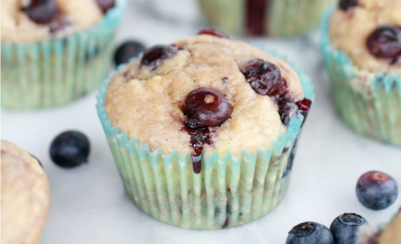 Caramelized Blueberry Loaded Muffins Recipe - AOL