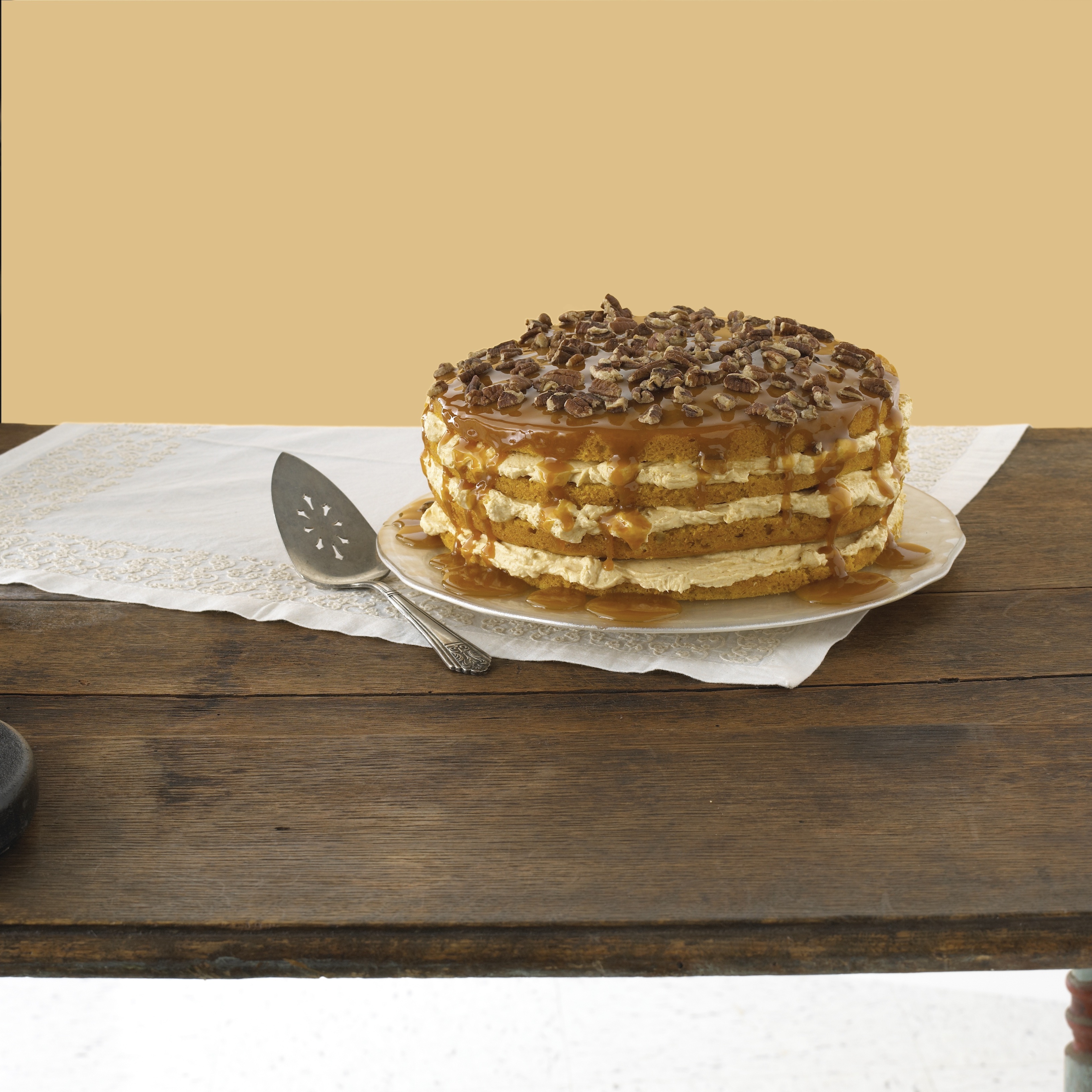 Luscious Four-Layer Pumpkin Cake Recipe - AOL