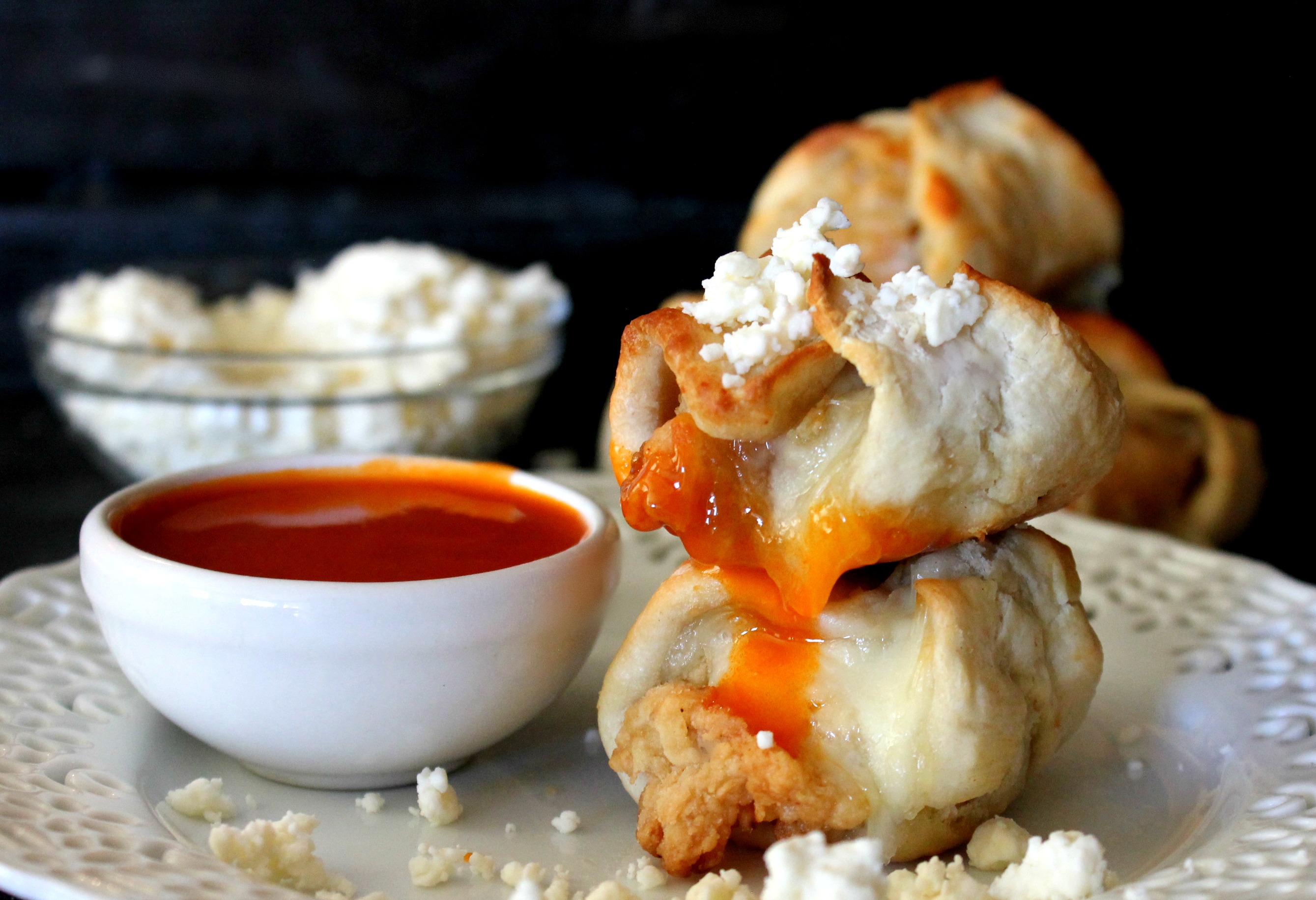 Buffalo Chicken Parm Poppers Recipe - AOL