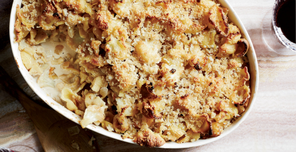 Baked Shells with Cauliflower and Taleggio Recipe - AOL