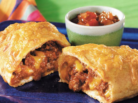 Beefy Taco Pillows Recipe - AOL