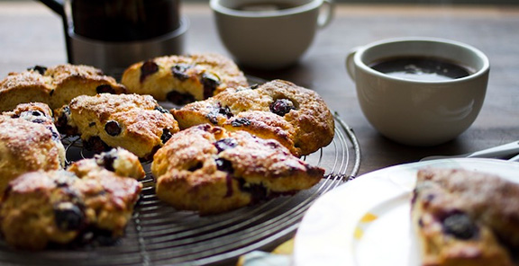 Blueberry Meyer Lemon Scones Recipe - AOL