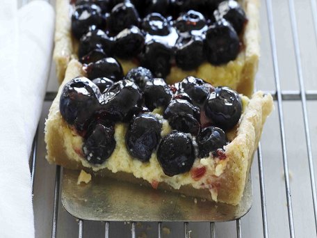 Blueberry Sour Cream Tart Recipe - AOL