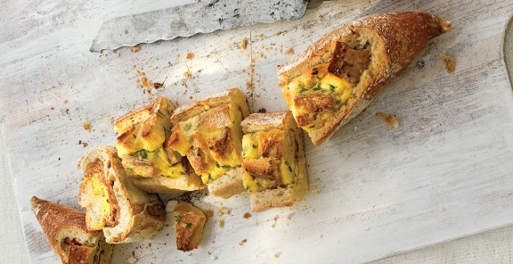 Lemon, Parsley and Parmesan Plus Bread, Prosciutto and Egg Recipe - AOL
