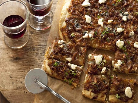 Caramelized Onion & Cheese Squares Recipe - AOL