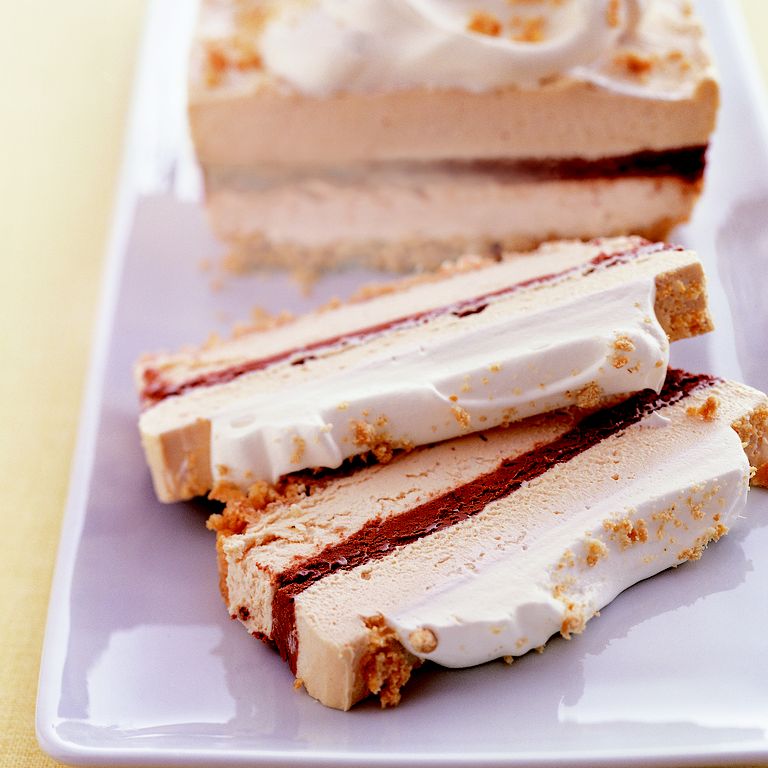 Chocolate & Peanut Butter Ribbon Dessert Recipe - AOL