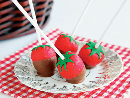Chocolate-Dipped Strawberry Pops Recipe - AOL