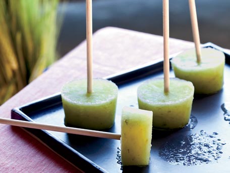 Cucumber-Lime Pops with Gin Recipe - AOL