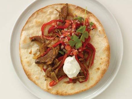 Fajitas with Roast Beef Recipe - AOL