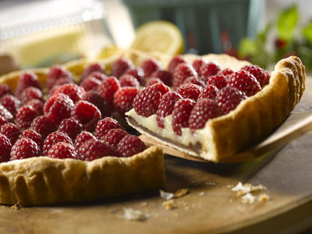 Lemon Raspberry Tart Recipe - AOL