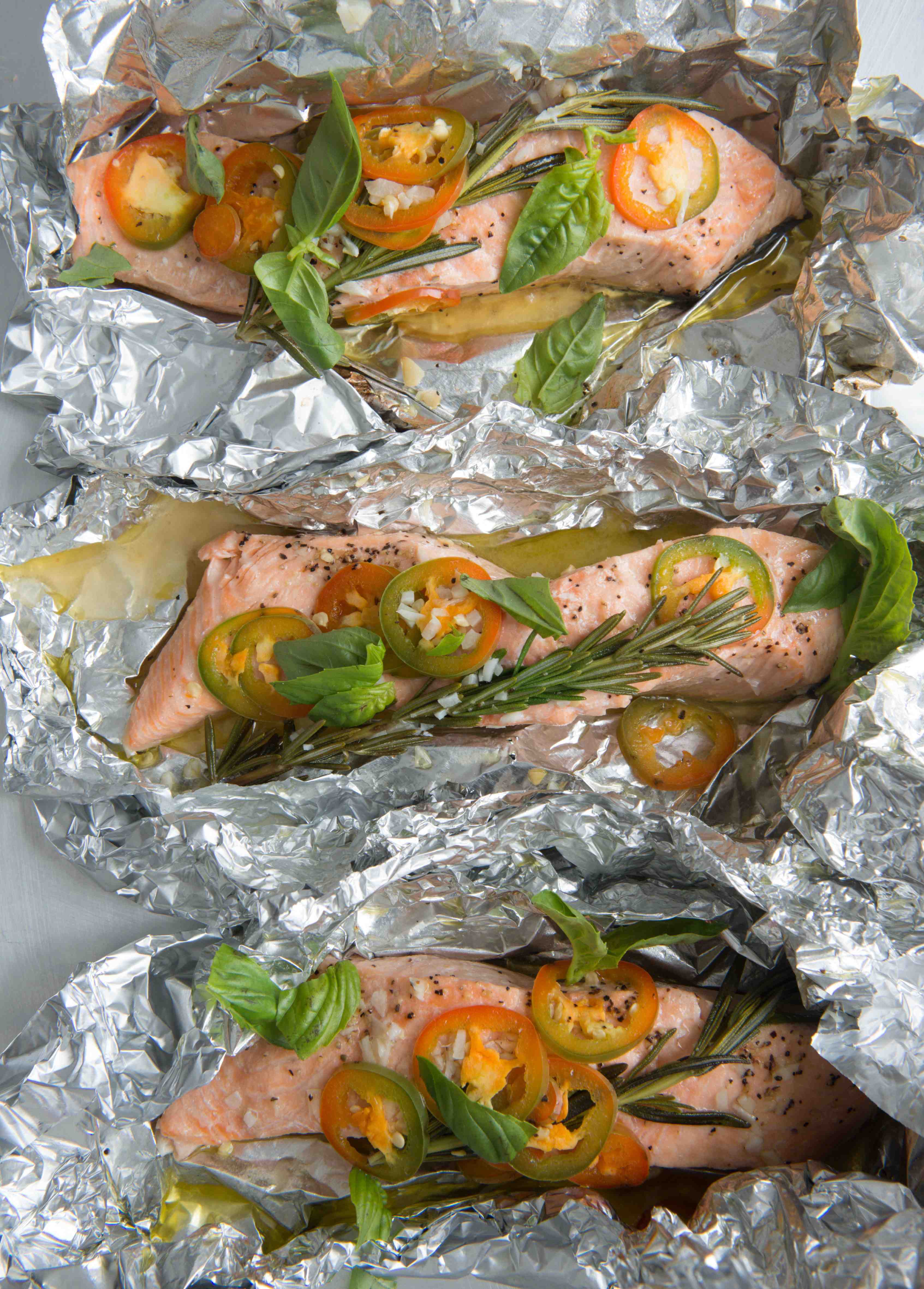 Salmon With Rosemary And Garlic Recipe - AOL