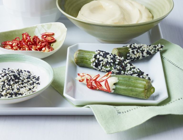 Okra Double Dippers Recipe - AOL