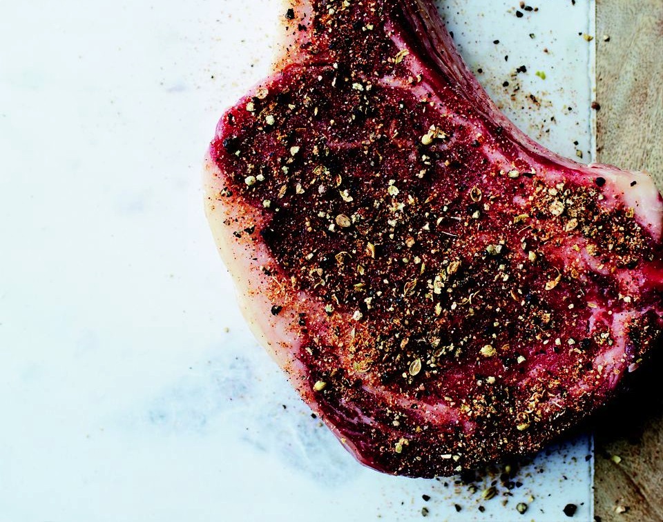 Pepper-and-Spice-Rubbed Rib Eye Steaks Recipe - AOL