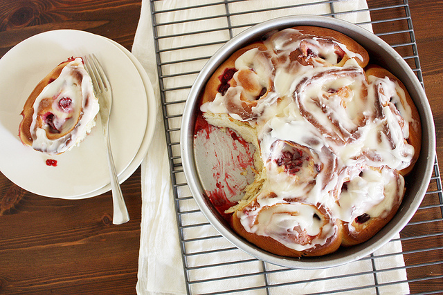Raspberry Swirl Rolls Recipe - AOL
