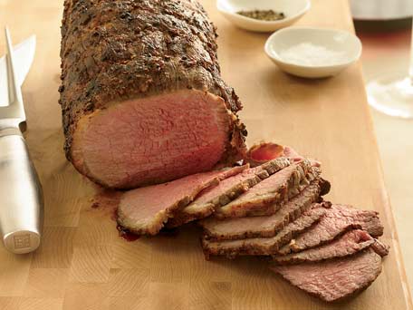 Coriander-Dusted Roast Beef Recipe - AOL