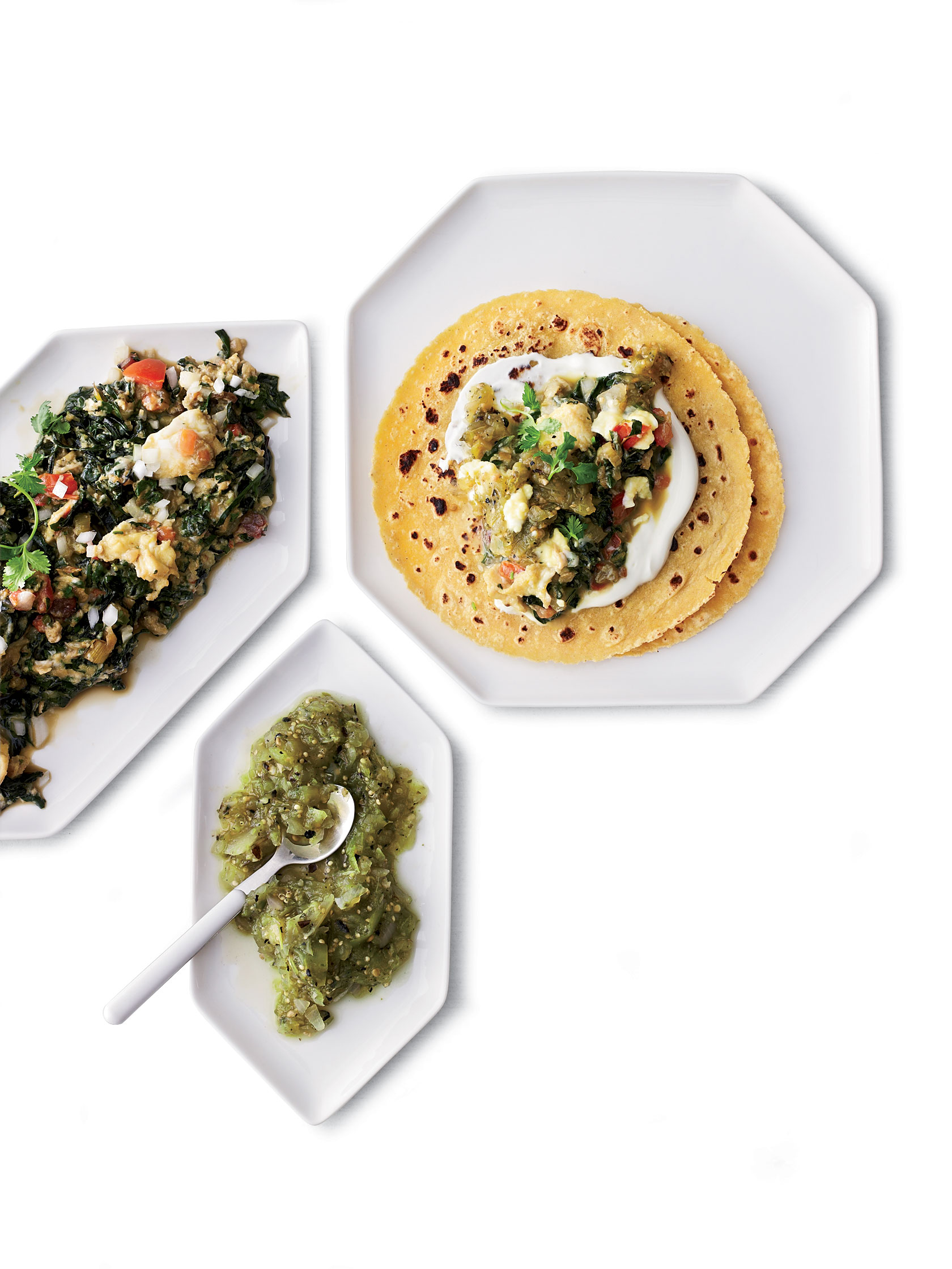 Scrambled Egg and Swiss Chard Tacos Recipe - AOL