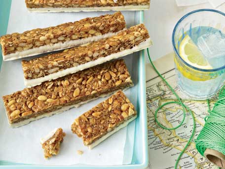 Sticky Oat-and-Pine-Nut Bars Recipe - AOL