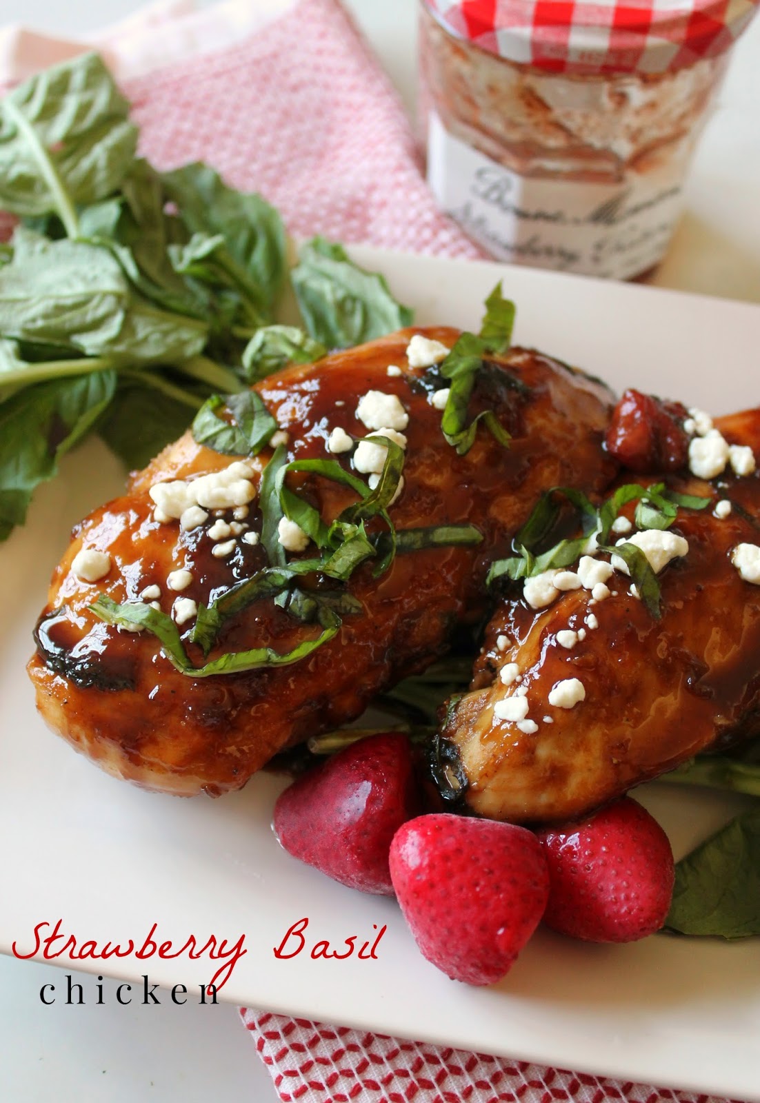 Strawberry Basil Chicken Recipe - AOL