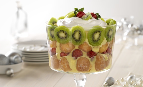 Strawberry-Kiwi Holiday Trifle Recipe - AOL