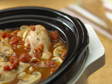 Swanson® Slow-Cooker Chicken Cacciatore Recipe - AOL