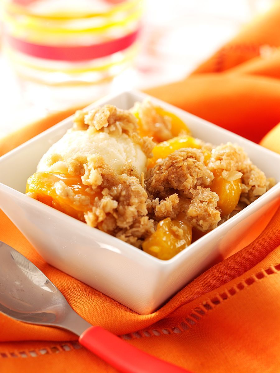 Peach Crisp Recipe - AOL