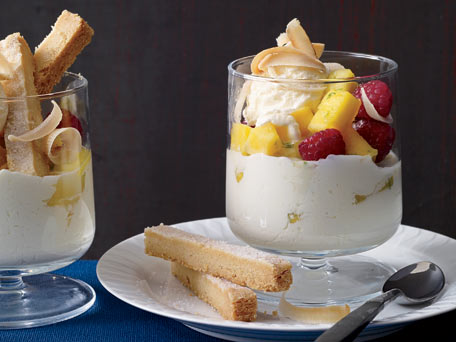 Tropical Fruit Sundaes Recipe - AOL
