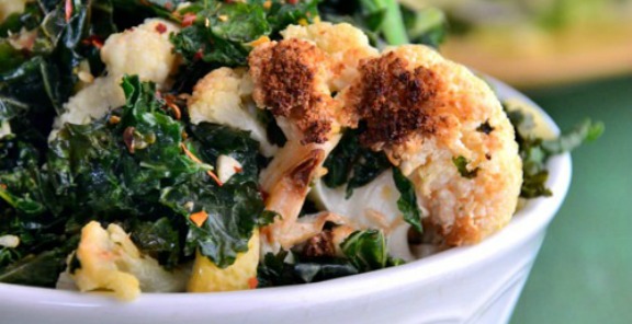 Roasted Cauliflower n' Kale Bowl Recipe - AOL