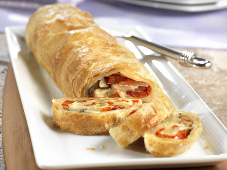 Vegetable Cheese Strudel Recipe - AOL