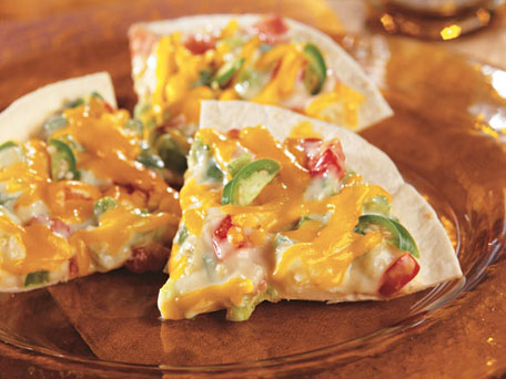 Vegetable Tortilla Triangles Recipe - AOL