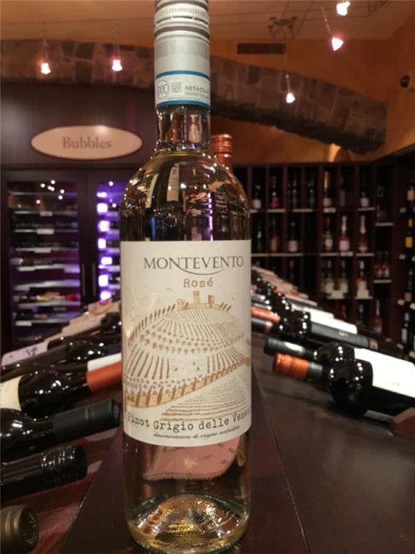 Rose Pinot Grigio Montevento, Italy, Pinot Grigio | Jones & Company ...