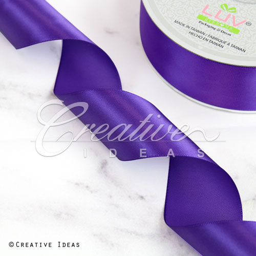 Single Face Satin Ribbons - 1 1/2" Single Face Satin Ribbons-50 Yards ...