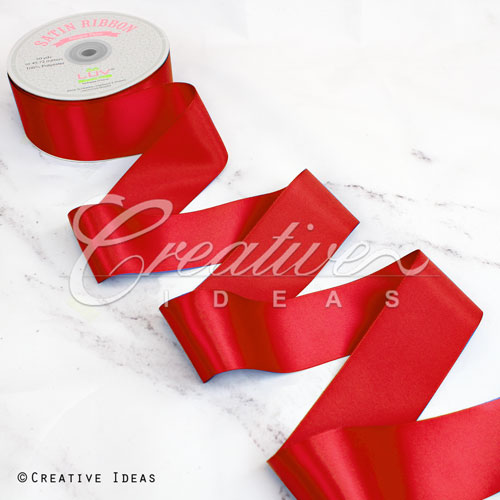 Single Face Satin Ribbons - 2" Single Face Satin Ribbons-50 Yards ...