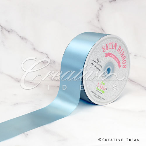 Single Face Satin Ribbons - 2" Single Face Satin Ribbons-50 Yards ...