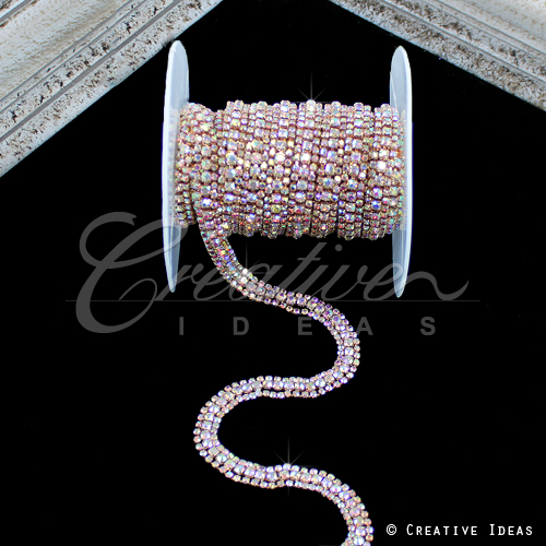 Rhinestone Accessories - Rhinestone Chains-3 to 5 Yards - Creative ...