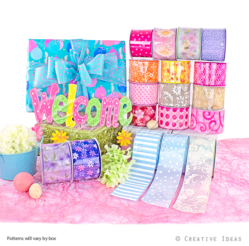 Seasonal Ribbons-Box Program - Spring Assortment Ribbons-Sold by Master ...