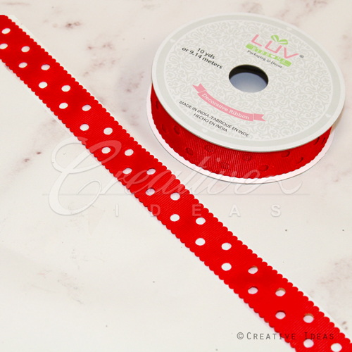 Trendy Ribbons - Grosgrain Cut-Out Ribbons- 10 Yards - Creative Ideas ...
