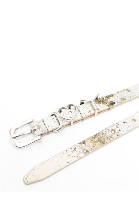 cintuta y heart donna bianca in pelle - Y/PROJECT - d — 2