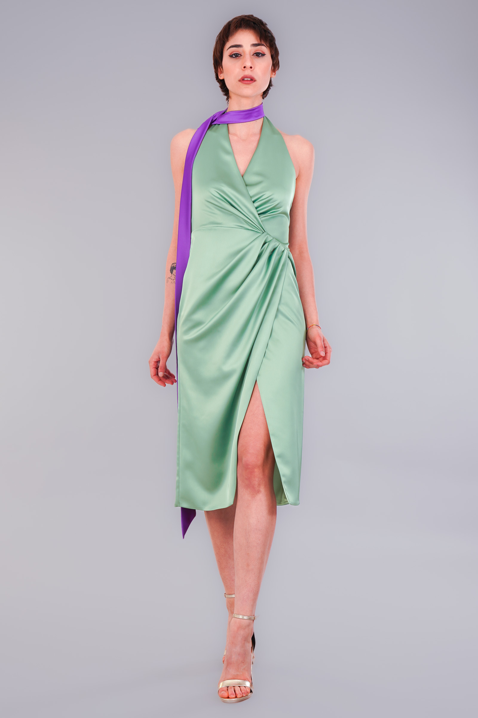 Abito in raso - Le Rjtange - DayDreamStore