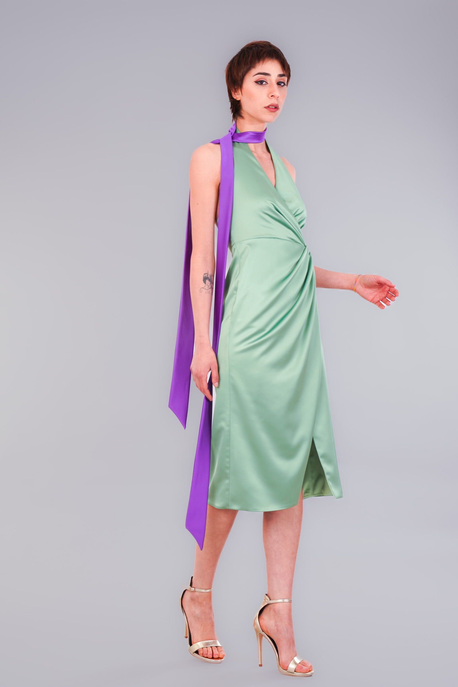Abito in raso - Le Rjtange - DayDreamStore
