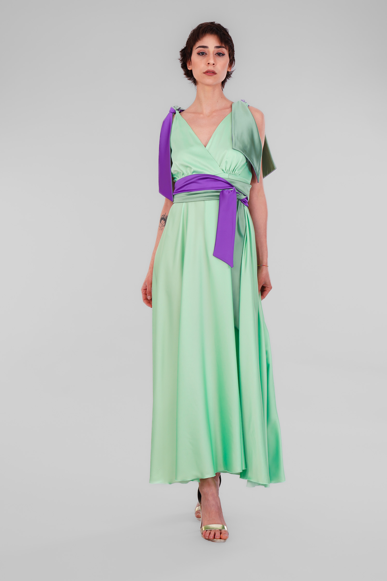 Abito in raso - Le Rjtange - DayDreamStore