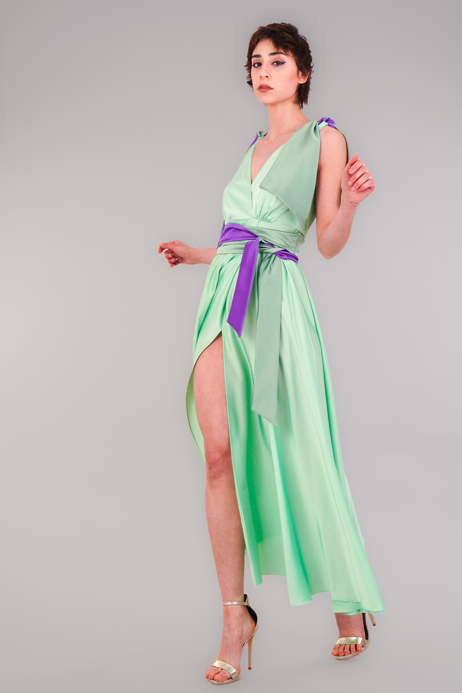 Abito in raso - Le Rjtange - DayDreamStore