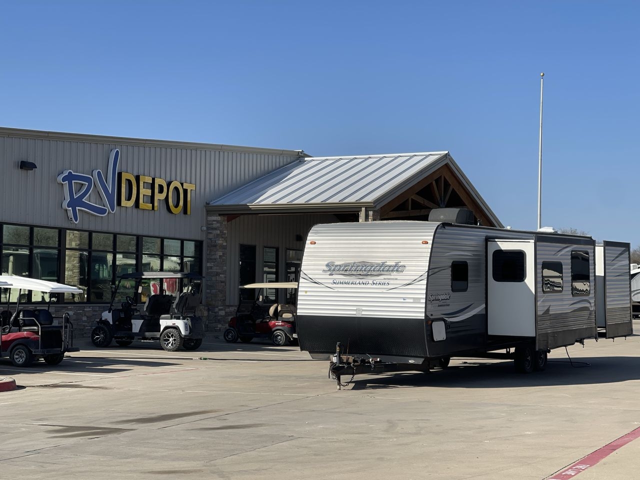 2018 KEYSTONE SPRINGDALE 303BH for sale in Cleburne TX 4YDT30329J3151367