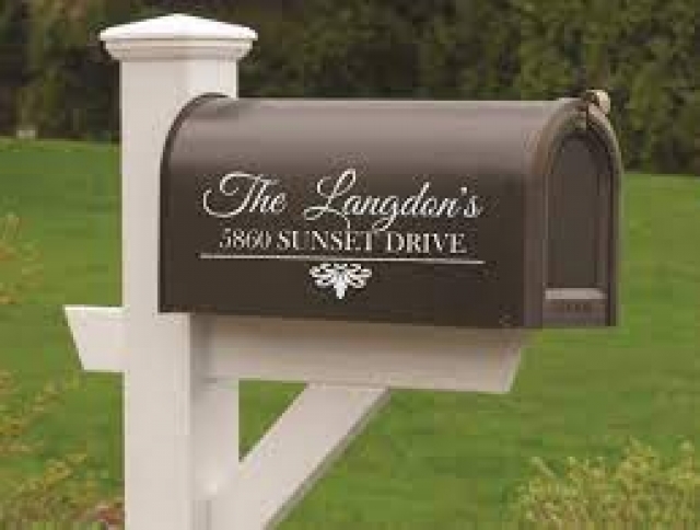 Personalized Mailbox Decals: Make Your Mark