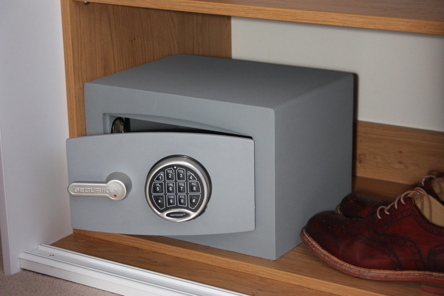 Fire Resistant Gold Mini Vault 0 Electronic