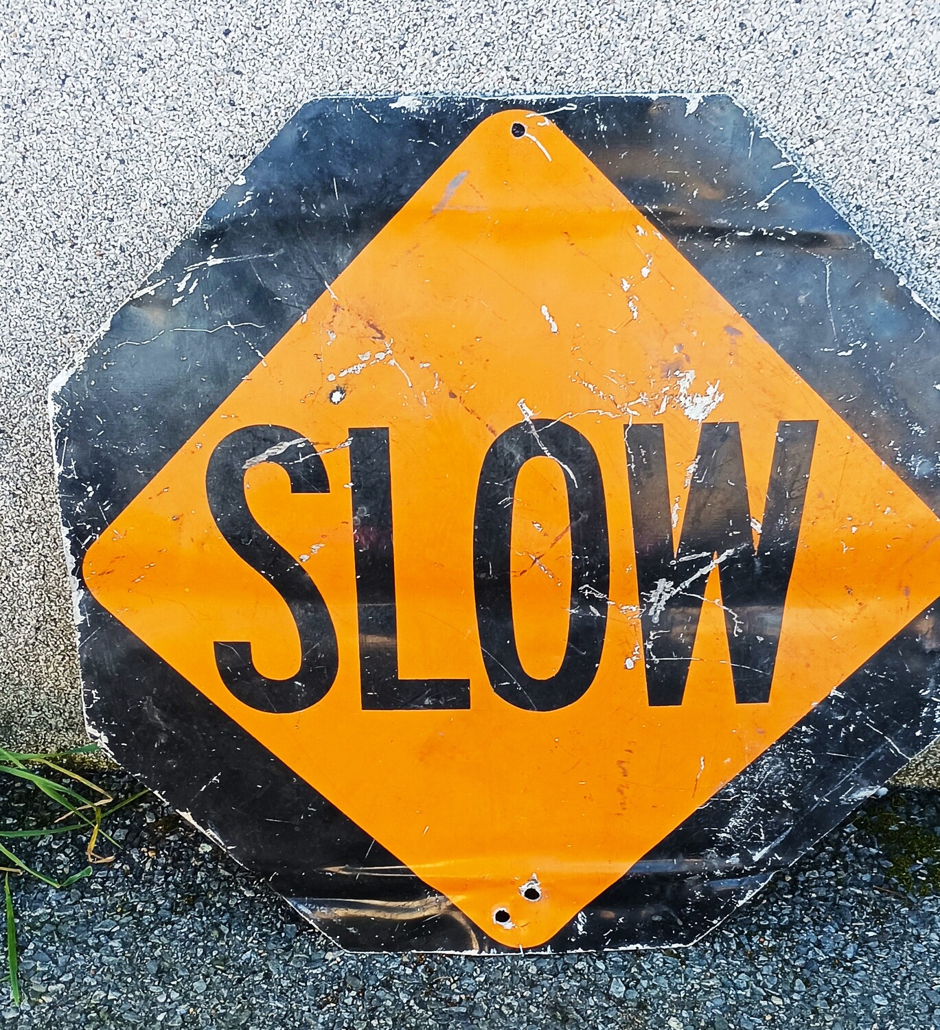 DOUBLE PANNEAU SLOW/STOP