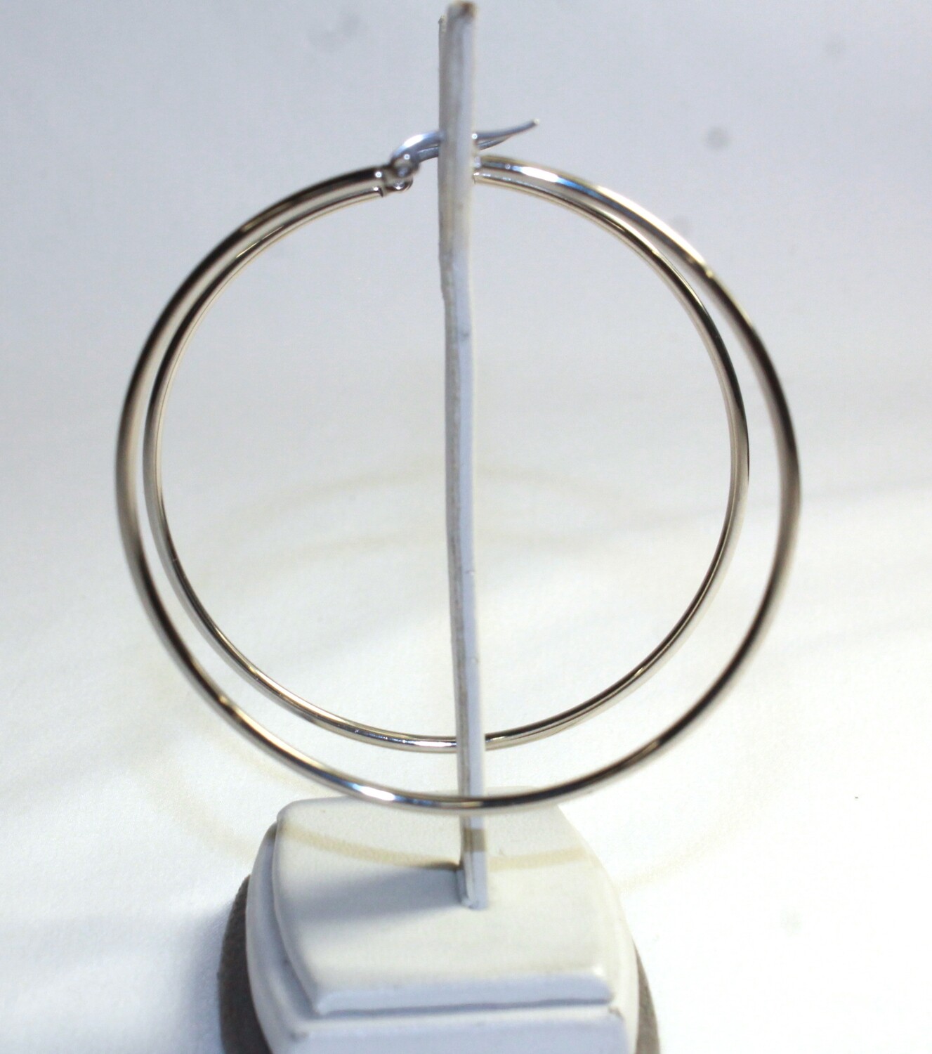 Classic 3" Stainless Steel Hoops | Store - American Jewelry and Loan